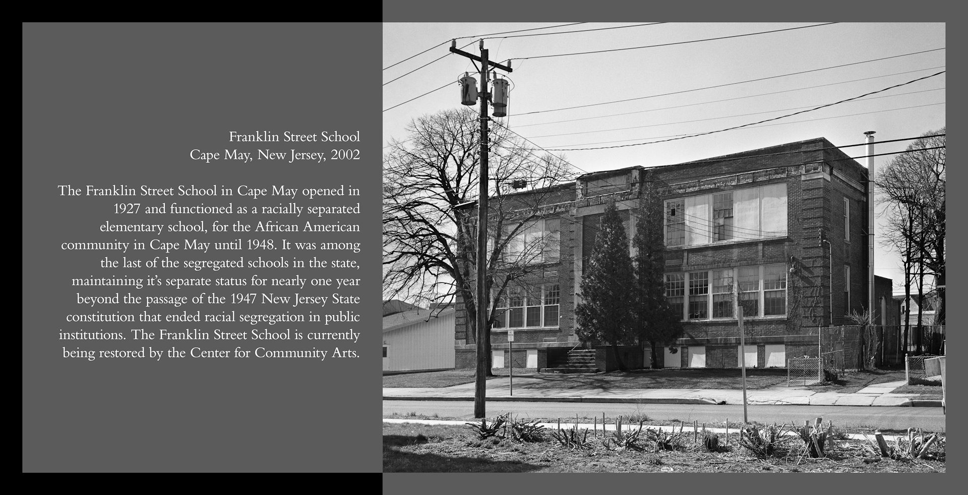 Small Towns, Black Lives, a project by photographer Wendel White.