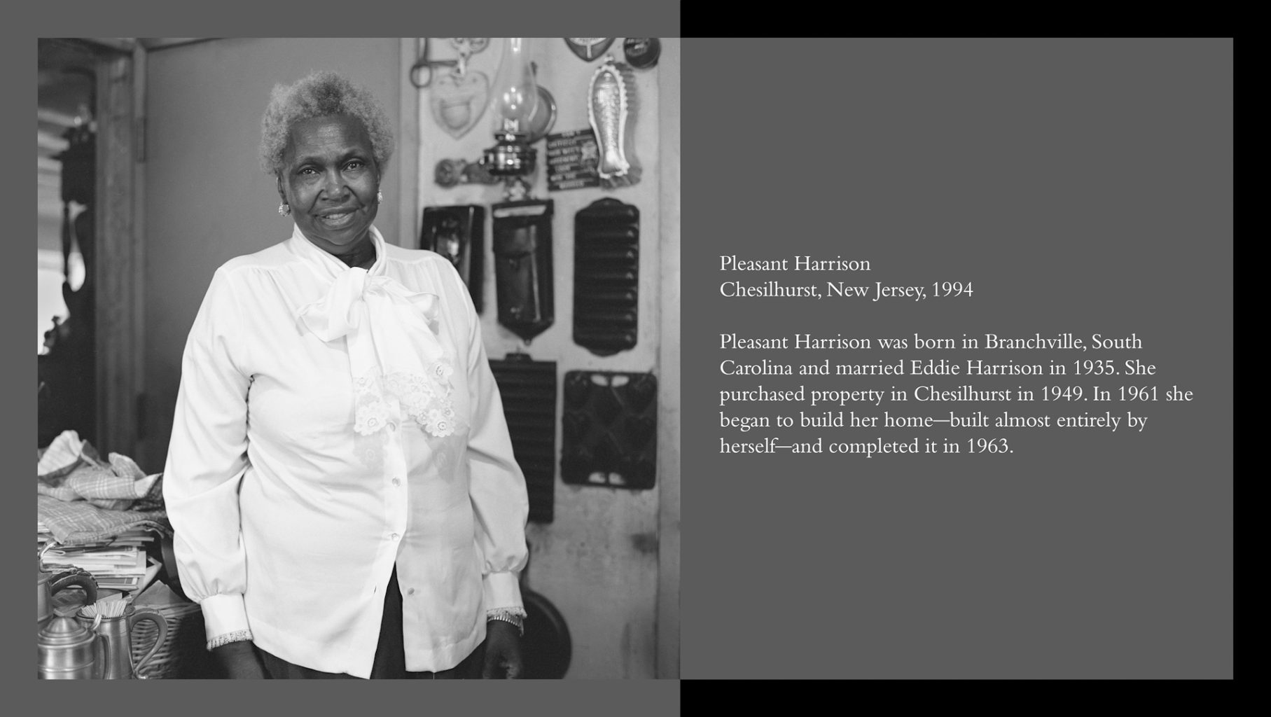 Small Towns, Black Lives, a project by photographer Wendel White.